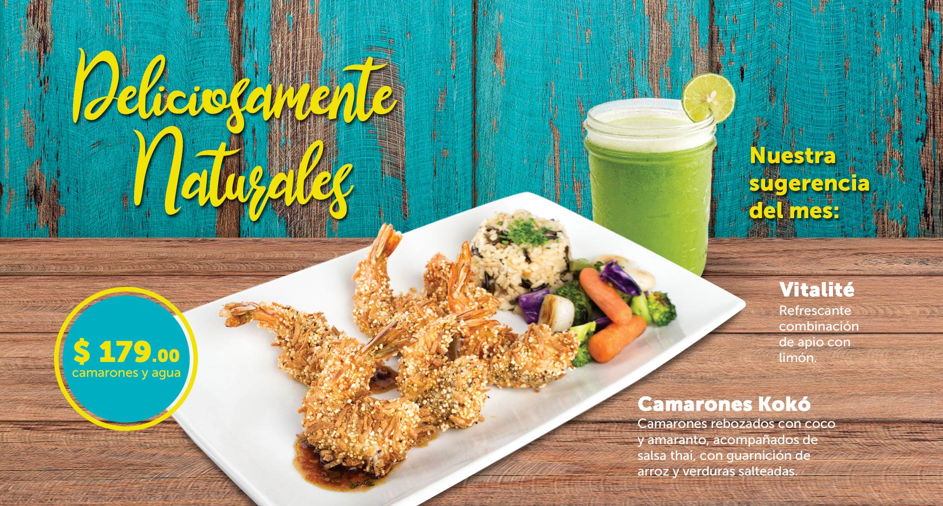 Restaurantes 100% Natural | Come Natural, Vive Natural, Sé Natural